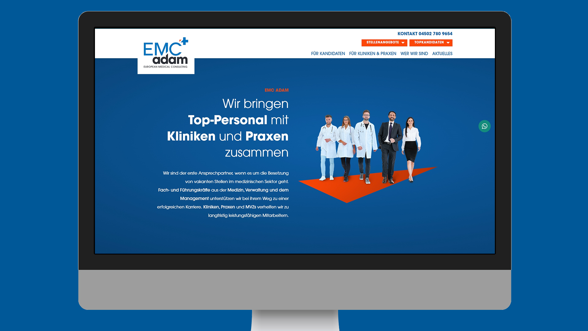 EMC-Website | brandgrad°